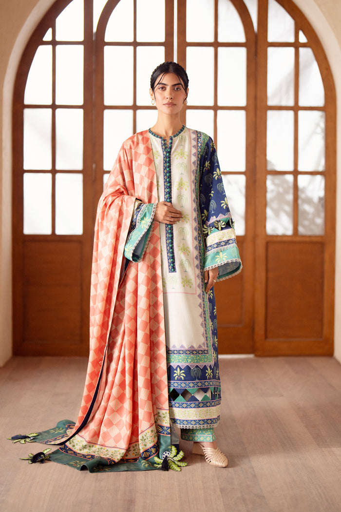 2PC | 3PC - Unstitched Suits Collection - Tana Bana Fabrics